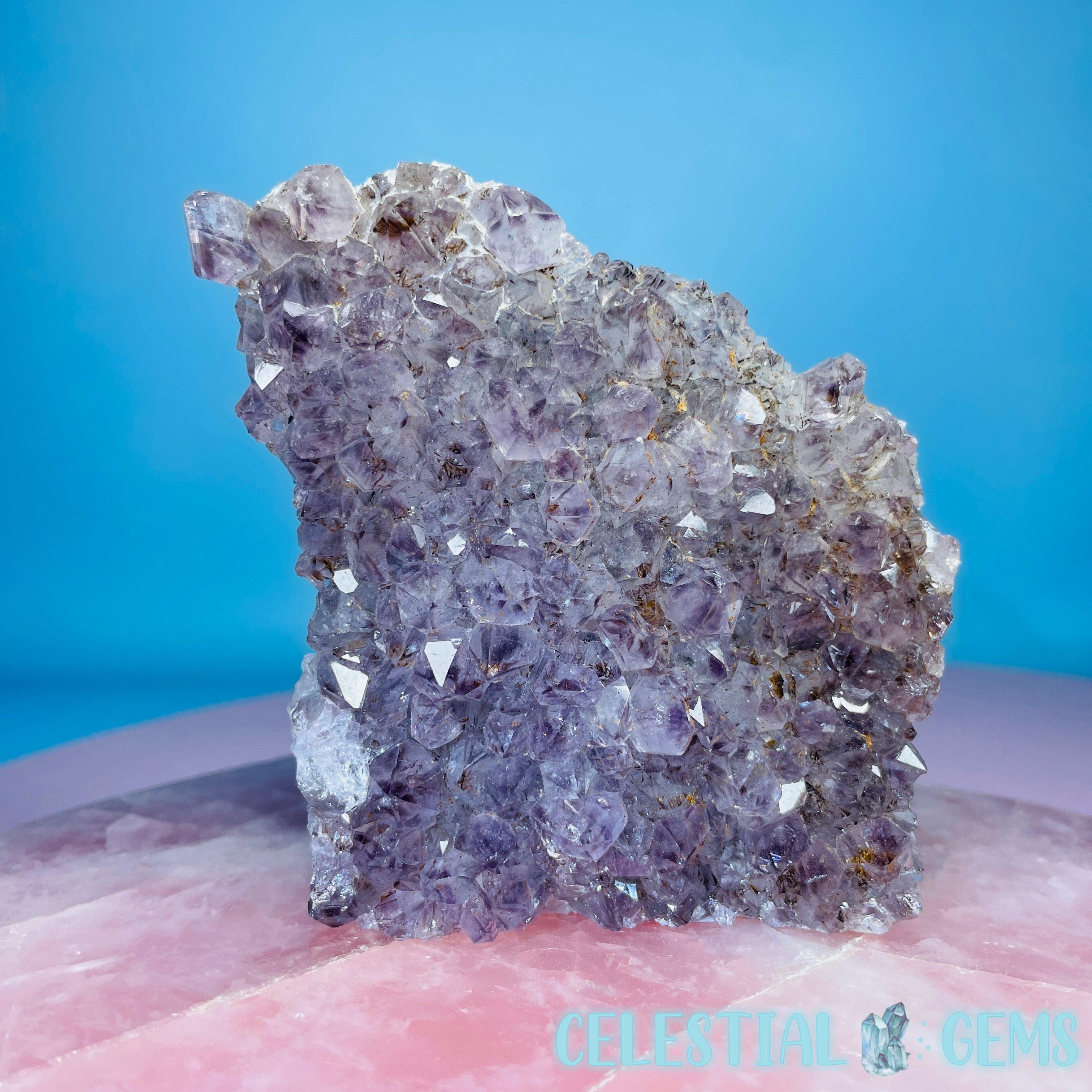 Amethyst Small Cluster Freeform – Celestial Gems NZ
