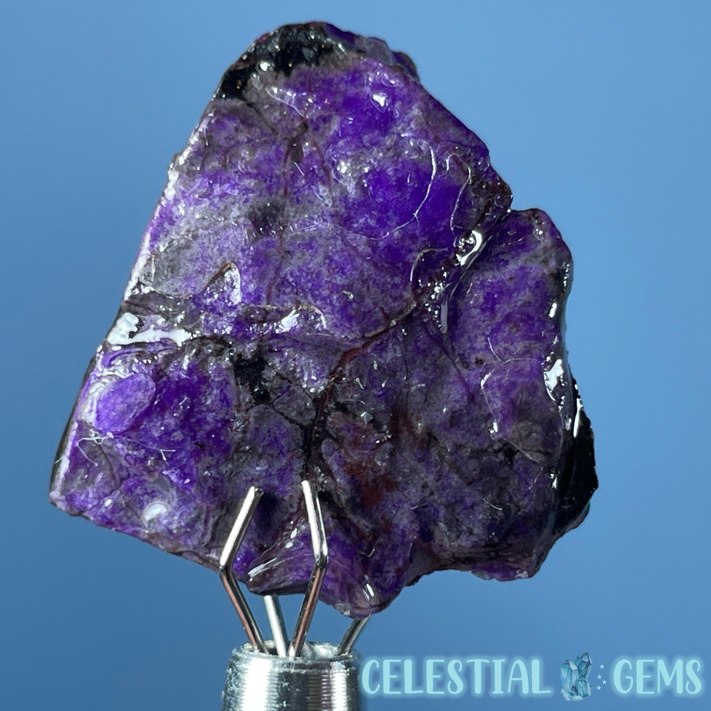 Rare Sugilite Raw Mini Crystal in Specimen Pottle – Celestial Gems NZ