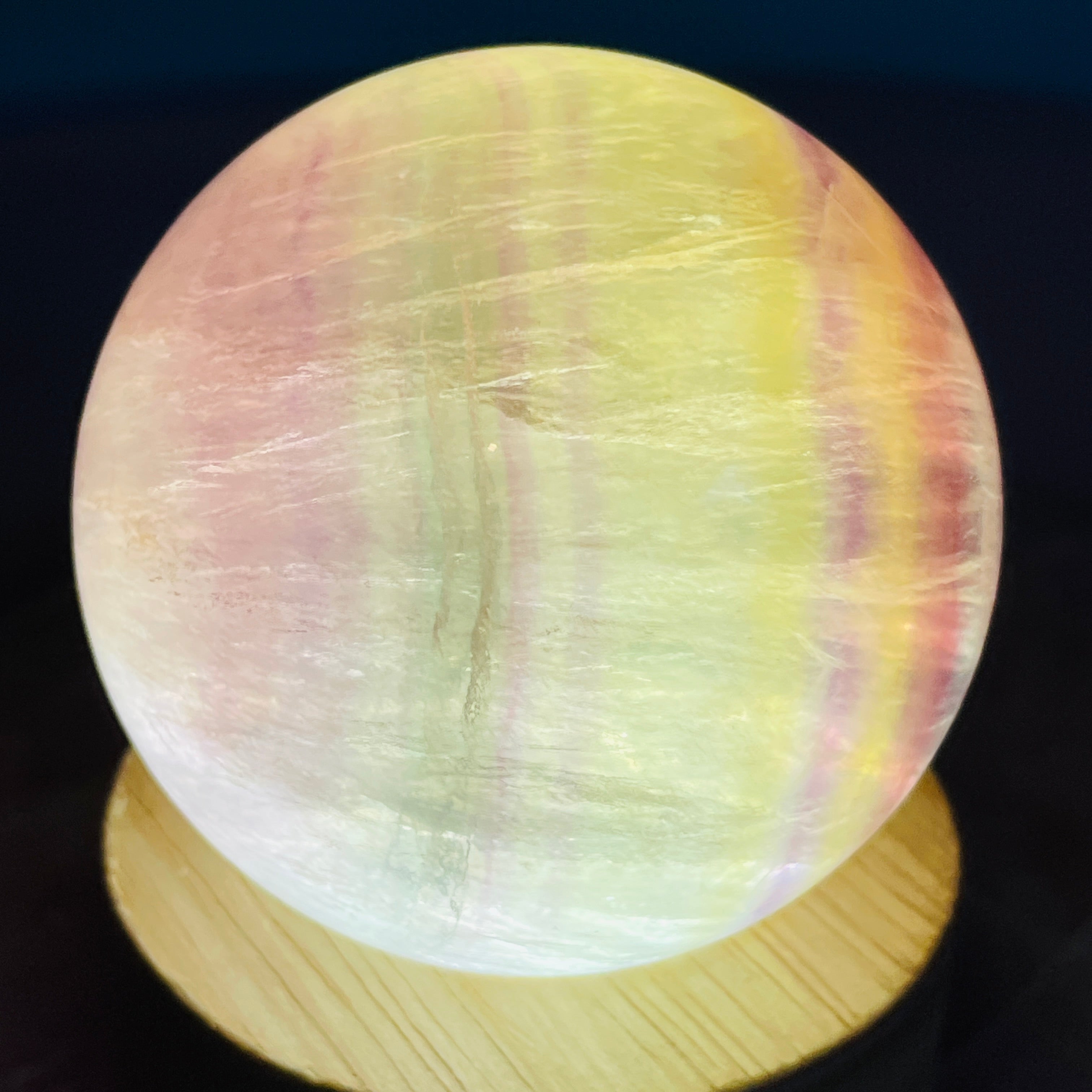 Candy Fluorite Medium Sphere – Celestial Gems NZ