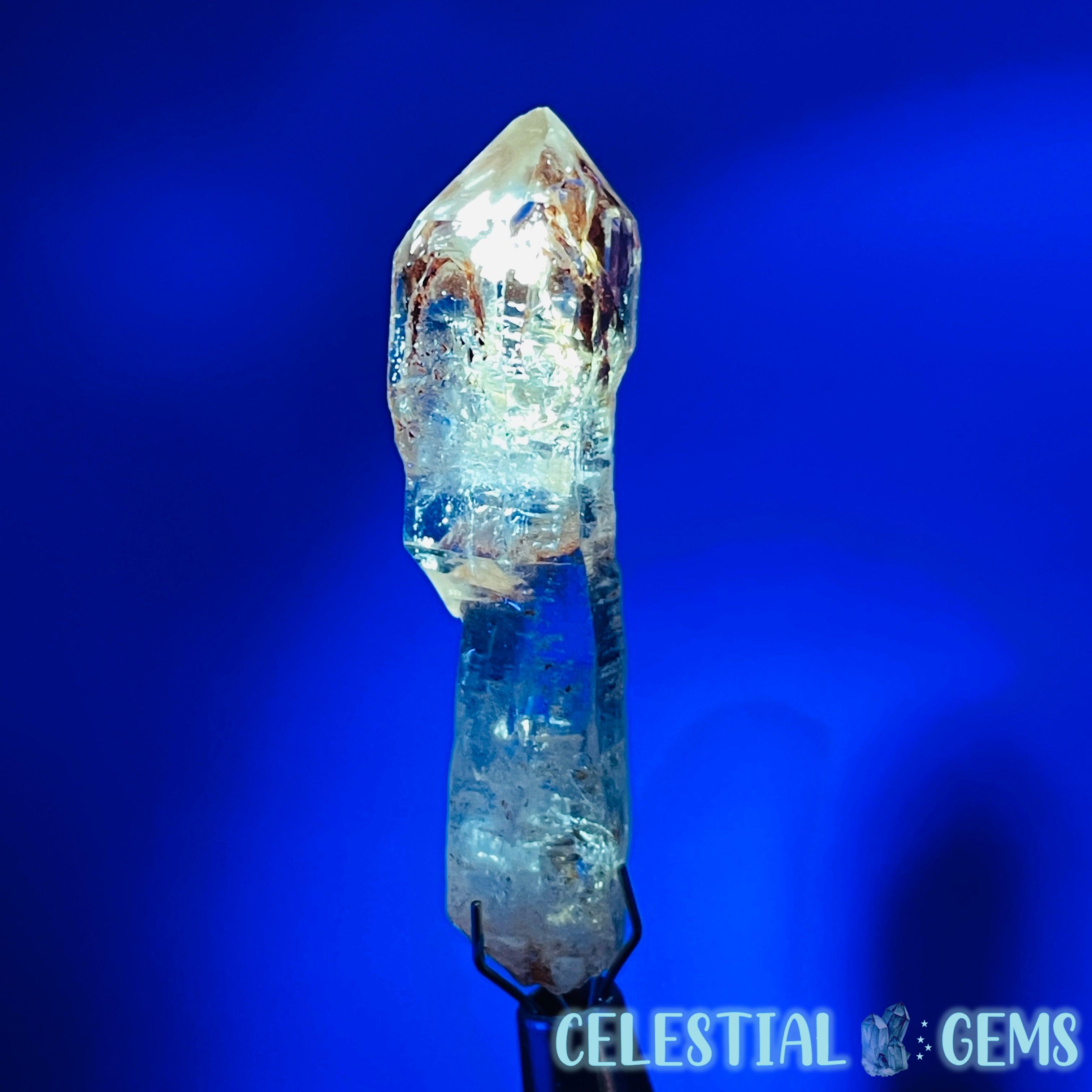 Petroleum Quartz Scepter Point Mini Specimen – Celestial Gems NZ