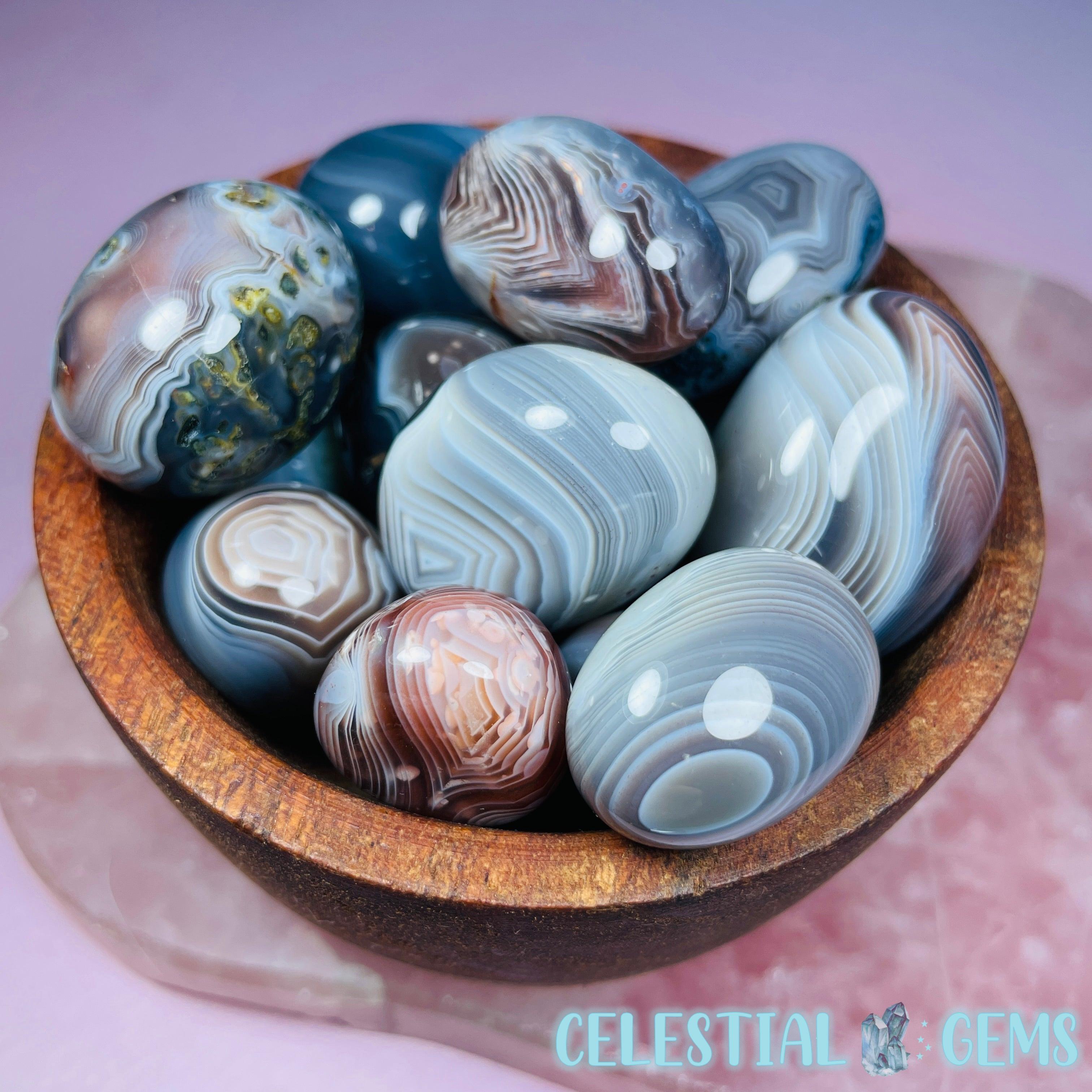 Persian Agate Tumble – Celestial Gems NZ